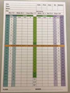 The Card - Port Augusta Golf Club